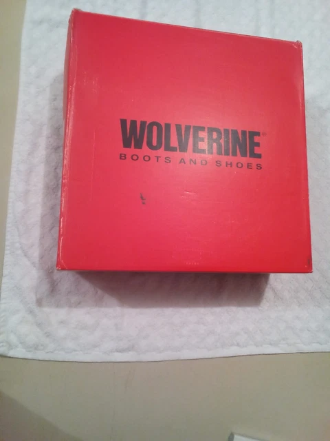 WOLVERINE GORE-TEX BIG Bison 8" Brown 13EW Work Book Item # 04777 (ga ...