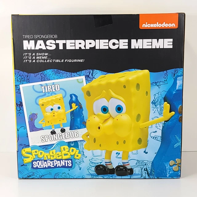 NEW NICKELODEON TIRED SpongeBob SquarePants Masterpiece Meme Series 1 ...