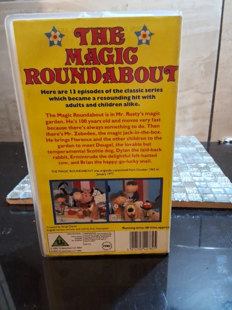 BBC MAGIC Roundabout VHS Tape £4.00 - PicClick UK