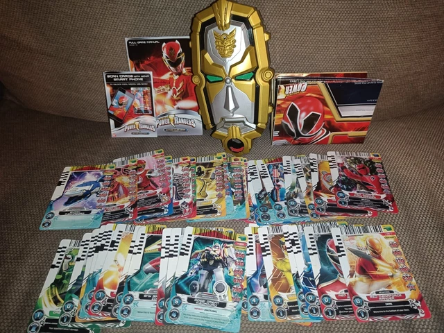 POWER RANGERS MEGAFORCE - Gosei Morpher with 39 Cards & Action Card ...