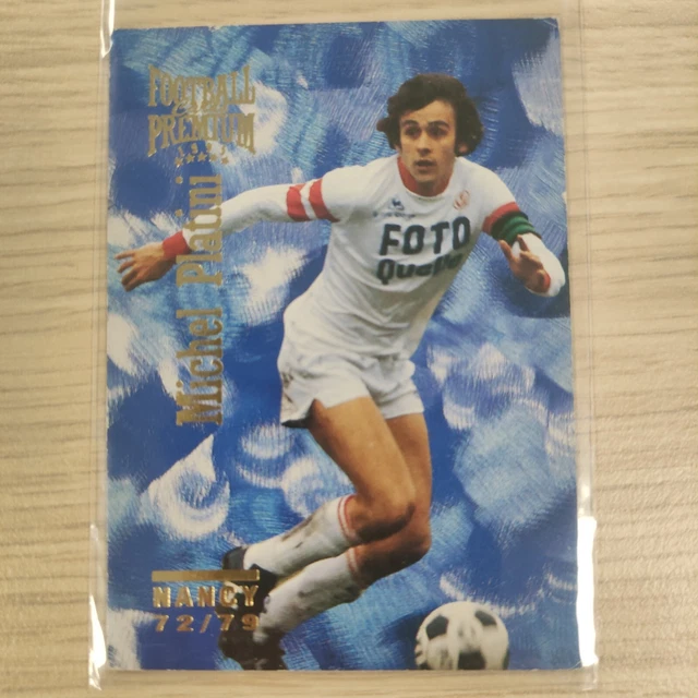 MICHEL PLATINI NANCY P01 carte Panini football cards Premium 1995 EUR 9 ...