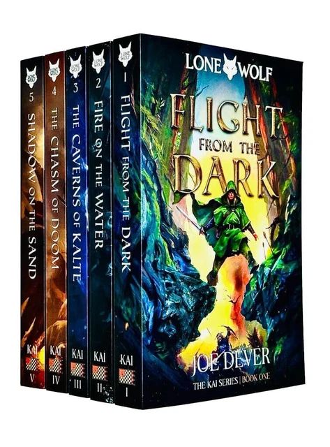 LONE WOLF SERIES by Joe Dever: 5 Books Collection Set - Ages 9-16 ...