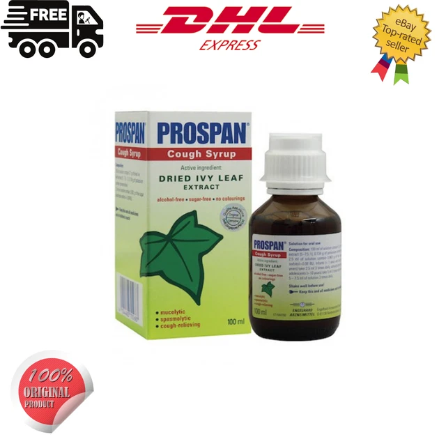 PROSPAN COUGH SYRUP 100ml CHESTY COUGH RELIEF & MUCUS RELIEF EXPEDITE ...