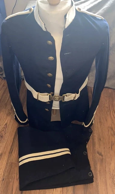 ORIGINAL VICTORIAN BRITISH Army Blue Cloth Home Service Uniform £160.00 ...