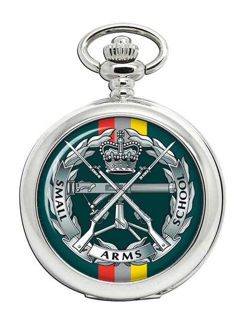 SMALL ARMS SCHOOL Corps, British Army Pocket Watch EUR 53,81 - PicClick FR