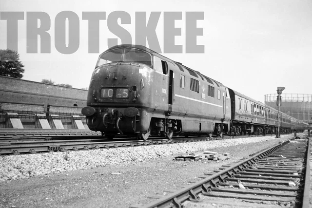 35MM NEGATIVE BR British Railway Diesel Loco Class 43 D856 Old Oak ...