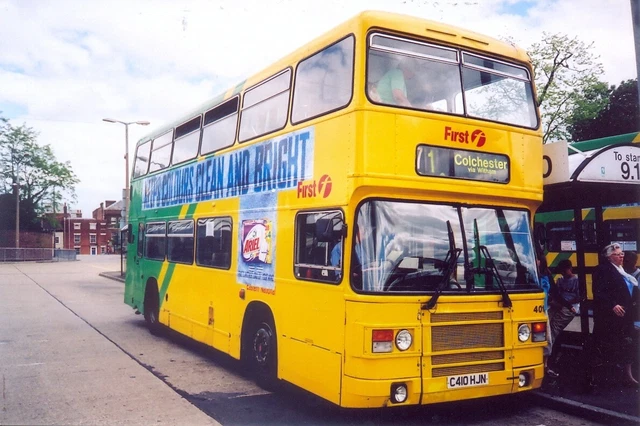 BUS PHOTO C410HJN Eastern National Leyland Olympian ECW @ Colchester £6 ...
