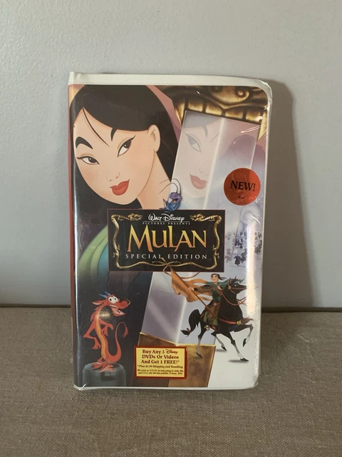 MULAN VHS 2004 Walt Disney Special Edition Clamshell- NEW & SEALED ...