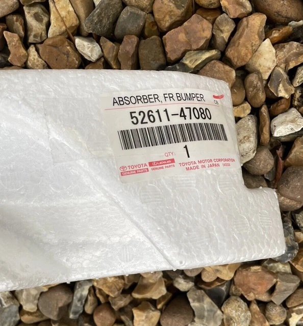 TOYOTA FRONT BUMPER Absorber Prius ZVW30 ZVW35 09-15 Genuine New 52611 ...