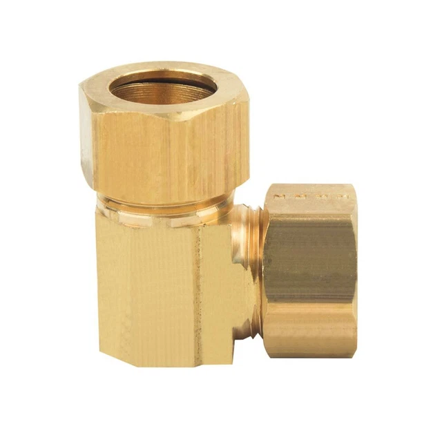 THRIFCO 4401073 #65-C 5/8 Inch Lead-Free Brass Compression 90 Degree ...