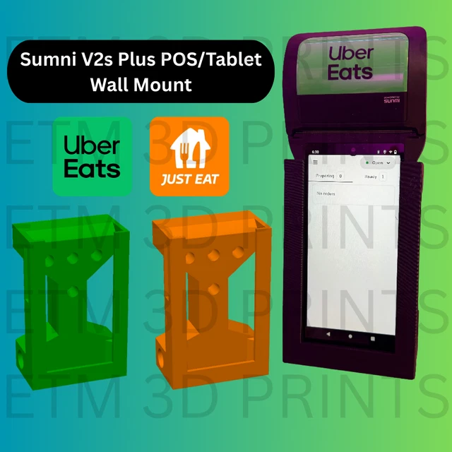 JUST EAT & Uber Eats Sumni V2s Plus POS/tablet Wall Mount £26.00 ...