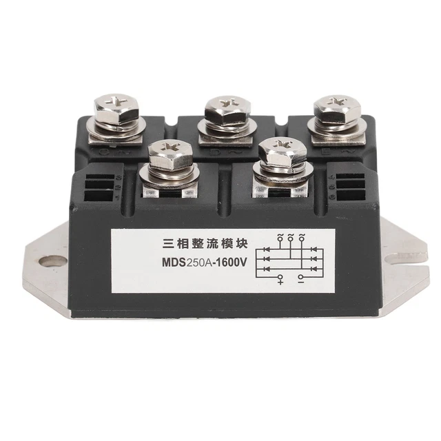 BRIDGE RECTIFIER 1600V 250A 3 Phase 5 Terminal Diode Bridge Rectifier ...