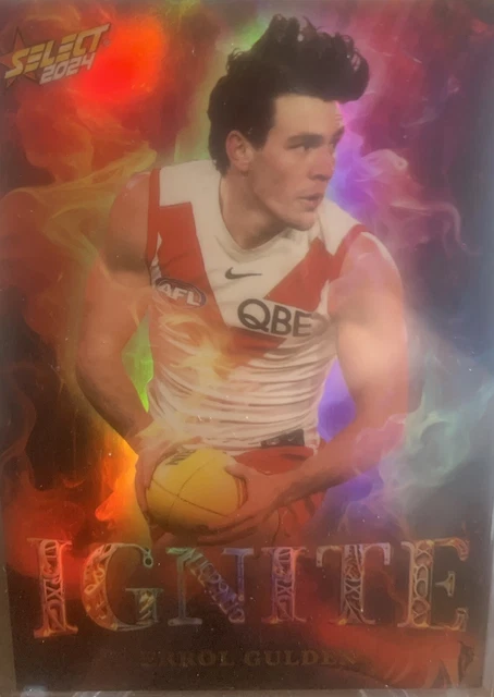 2024 AFL SELECT Errol Gulden Swans Ignite Card#IGG2 $10.00 - PicClick AU