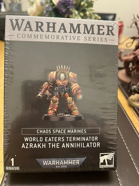 AZRAKH THE ANNIHILATOR Terminator World Eaters Chaos Space Marine 40K ...