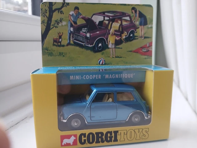 CORGI MODEL CLUB Mini Cooper 'Magnifique' 334 - Corgi Reissue ( NO ...