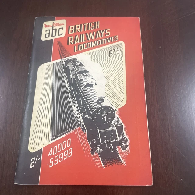 IAN ALLAN ABC British Railways Locomotives 3 400000-59999 c50 ...