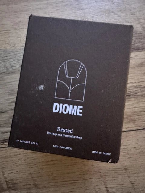 DIOME RESTED 60 Capsules Deep and Restorative Sleep Supplement £42.95 ...