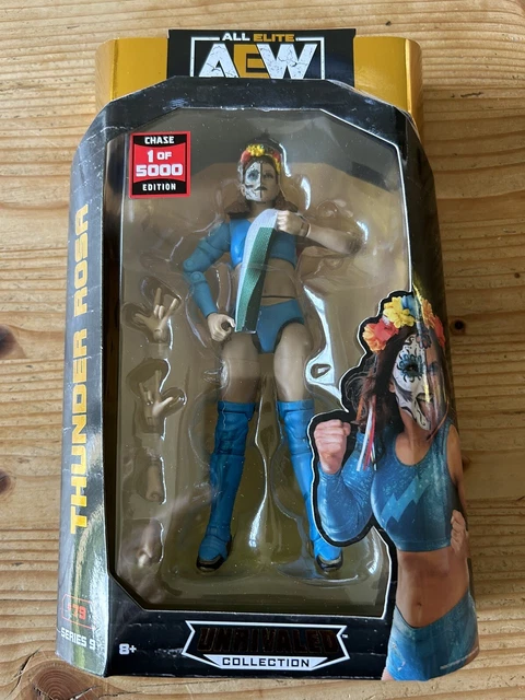 AEW THUNDER ROSA Chase 1 of 5000 Figure Unrivaled Series 9 Jazwares #79 ...