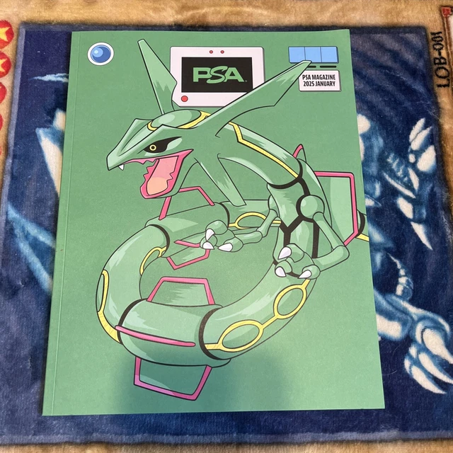 PSA MAGAZINE JANUARY 2025 Pokemon Rayquaza TCG $21.44 - PicClick CA