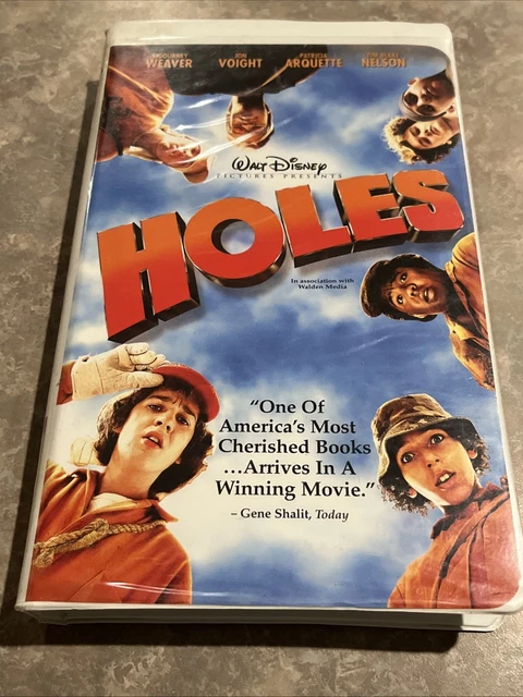 HOLES VHS 2003 Disney Clamshell Sigourney Weaver ***TESTED*** £5.37 ...