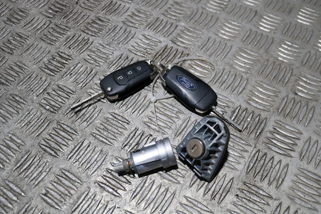 FORD FIESTA MK8 Two Keys Door Lock Ignition Barrel 2017-2021 Bk19 £67. ...