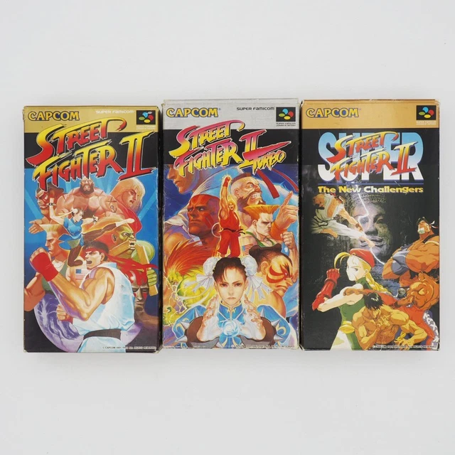 LOTTO 3 SET Street Fighter II 2 Turbo Super Nintendo Super Famicom Nintendo SFC EUR 43,93 ...