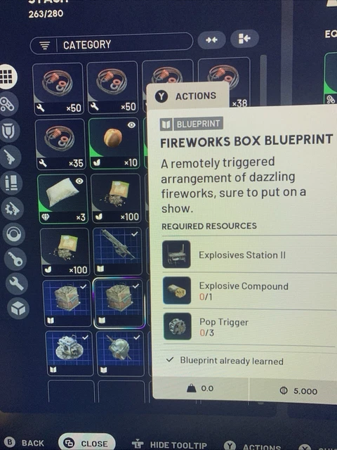 ARC RAIDERS FIREWORKS Box Blueprints All Platforms £3.95 - PicClick UK