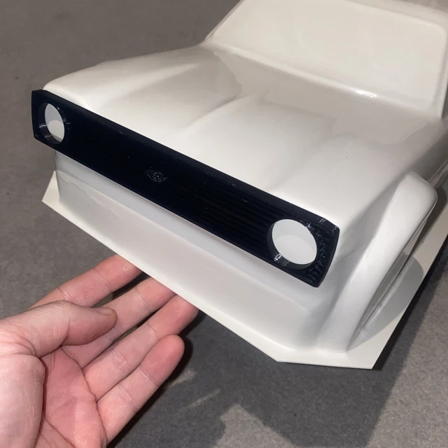 ESCORT MK2 RS200 1:8 Scale ( Front Grill Only) For Rc body shell Kamtec ...