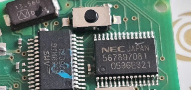 MERCEDES SMART REMOTE Key Fob Circuit Board 233.358.021A 433.92mhz ...