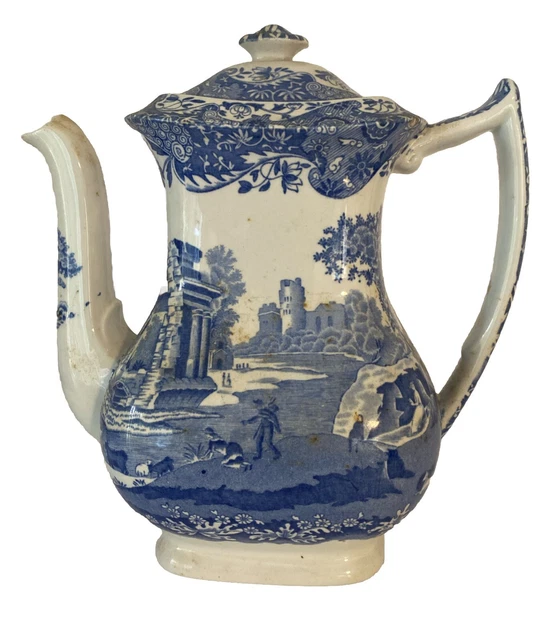 COPELAND SPODE ITALIAN Blue Willow Teapot C1816 $220.00 - PicClick AU