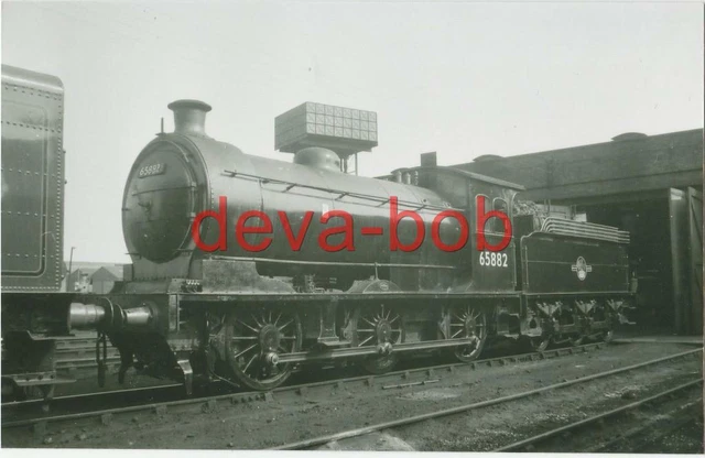 RAILWAY PHOTO LNER J27 65882 Darlington Shed 1964 NER P3 0-6-0 Loco £3. ...