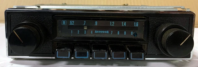 AUTORADIO AUTOVOX RB555B Linea Azzurra epoca Melody vintage car radio ...