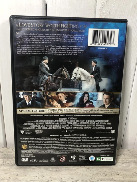 WINTER'S TALE (DVD, 2014, Canadian) $7.99 - PicClick CA