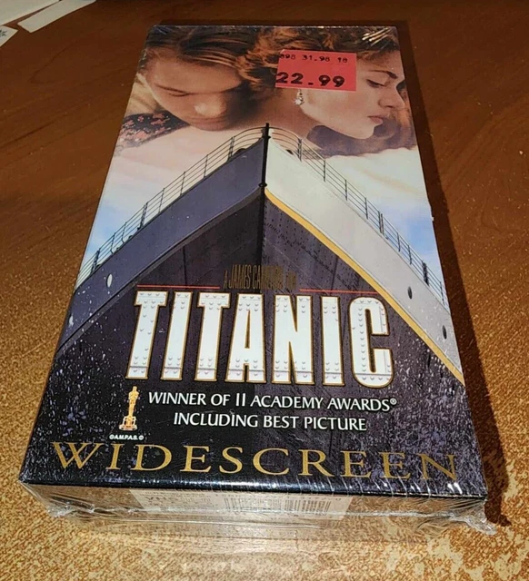 TITANIC WIDESCREEN FACTORY SEALED VHS, 1997 2-Tape Set $1.29 - PicClick CA