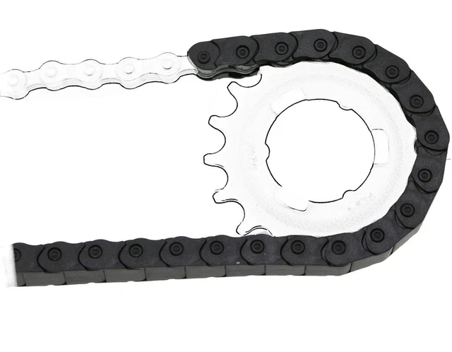 M-WAVE CHAIN CAGE mitlaufender Kettenschutz Single Speed, Alfine ...
