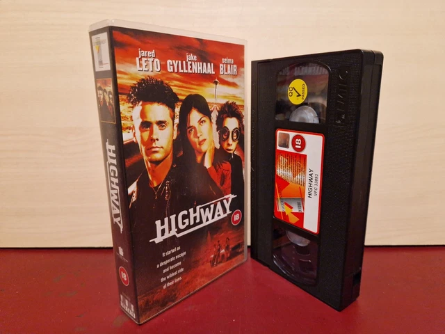 HIGHWAY - JARED Leto - Jake Gyllenhaal - Selma Blair - PAL VHS Video ...