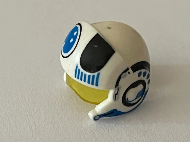 LEGO STAR WARS Headgear Helmet SW Rebel Pilot 21566c01pb03 sw0705 ...