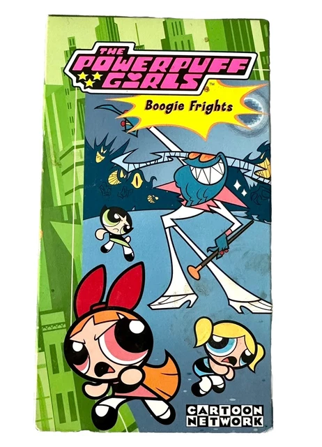 RARE THE POWERPUFF Girls: Boogie Frights VHS cassette vidéo réseau de ...