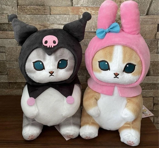 MOFUSAND X SANRIO characters My Melody Kuromi Big Plush Doll 22cm Set of 2 New £64.01 - PicClick UK