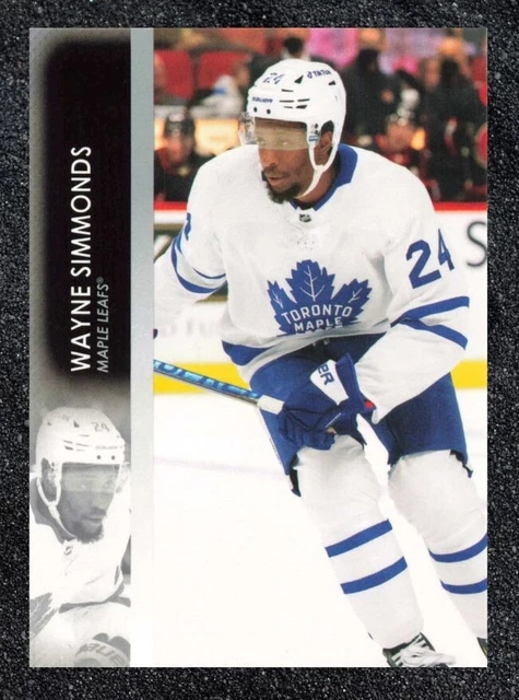 2021-22 WAYNE SIMMONDS MISSING FOIL LOGO ERROR UD Series 2 #421 $4.98 ...