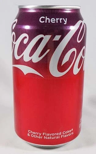 COCA-COLA CHERRY 2024 FULL NEW 12oz 355ml Can Coke USA Limited Edition ...