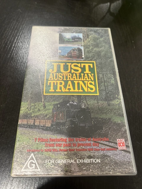 1986 JUST AUSTRALIAN Trains VHS VIDEO TAPE - VGC $14.20 - PicClick AU