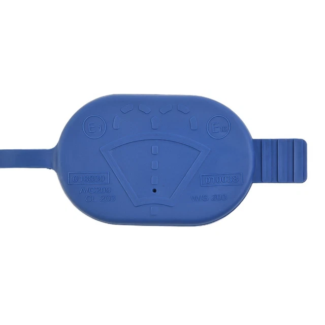 BLUE WINDSHIELD WASHER Fluid Reservoir Cover Accessory For-Mercedes ...