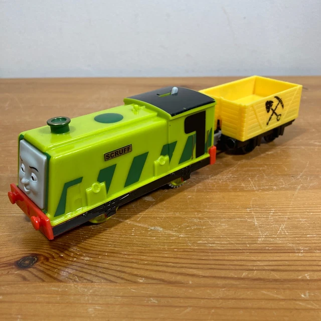 THOMAS AND FRIENDS Trackmaster SCRUFF Train and Truck - Tested and ...