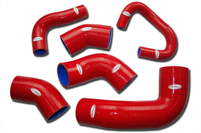 SILICONE INTERCOOLER TURBO Hose Kit for Mitsubishi Lancer EVO 7 8 9 CT9A Red $106.98 - PicClick AU