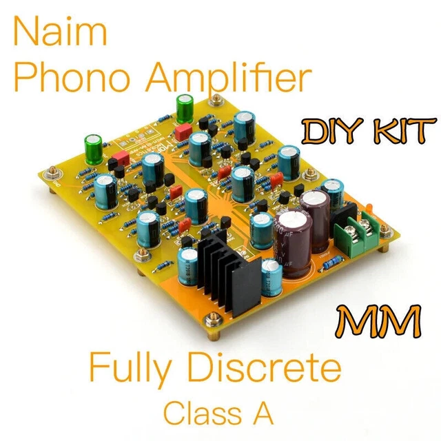 NAIM-FULLY DISCRETE PHONO Amplifier(MM) RIAA-DIY Kit Board £27.89 ...