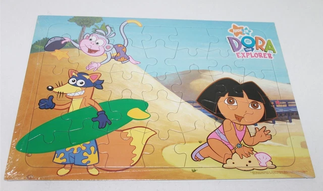 DORA THE EXPLORER Frame-Tray 35 Piece Jigsaw Puzzle 2005 Brand New ...
