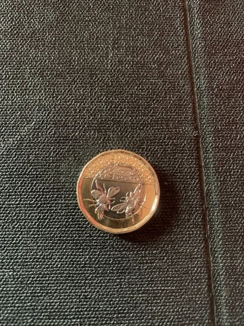 2025 KING CHARLES III £1 Coin Bee Circulated Rare in Circulation £1,536 ...