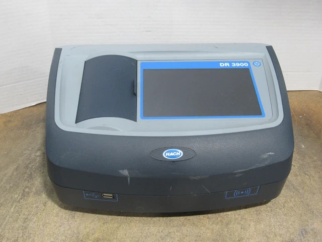 HACH MODEL DR 3900 Laboratory VIS Spectrophotometer P/N LPG440.99.00012 ...