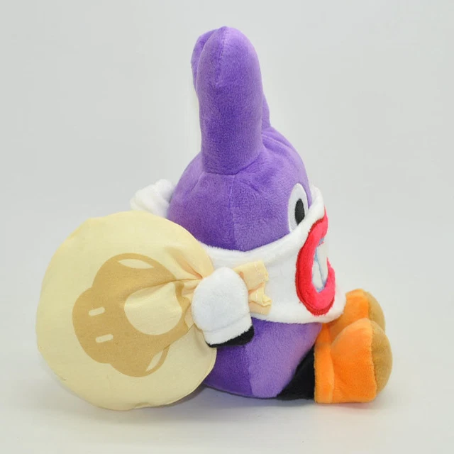 BROS SUPER MARIO U Thief Nabbit Rabbit Plush Stuffed Doll Toy 19CM Xmas ...